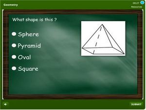 Math Geometry Games, Quizzes and Worksheets for kids